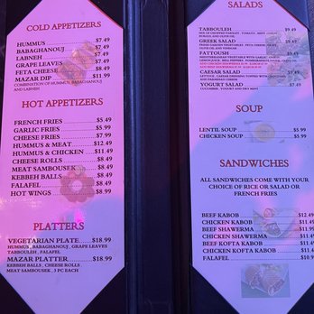 MAZAR MEDITERRANEAN RESTAURANT - Updated November 2024 - 356 Photos ...