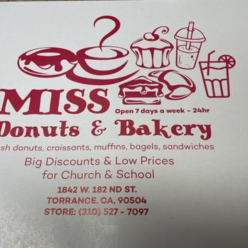 MISS DONUTS AND BAKERY - Updated December 2024 - 109 Photos & 69 ...