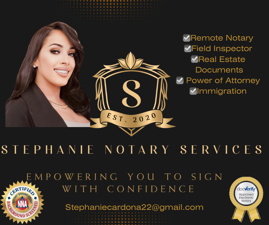 STEPHANIE NOTARY SERVICES - Updated April 2024 - Request a Quote - 4917 ...