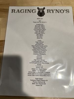 RAGING RYNOS - Updated September 2025 - 13 Photos & 19 Reviews - 621 ...