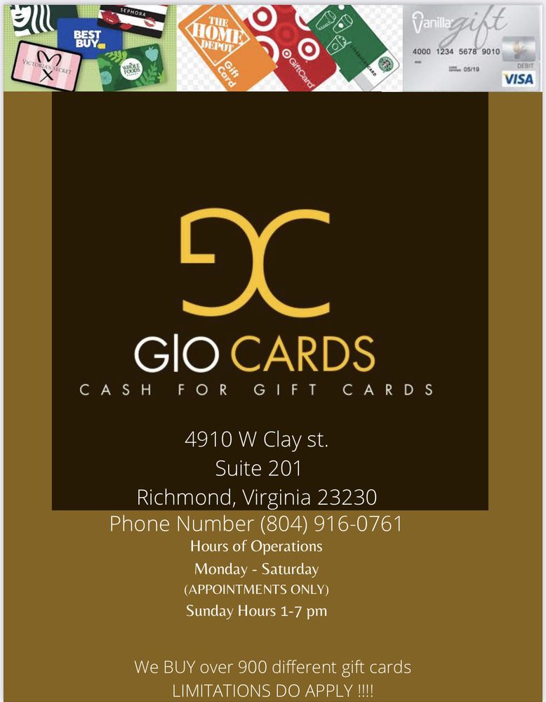 GLO CARDS - 4910 W Clay St, Richmond, VA - Yelp