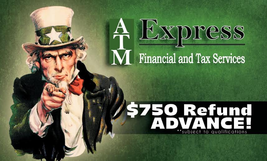 ATM EXPRESS FINANCIAL AND TAX SERVICES - Updated January 2025 - 9896 ...