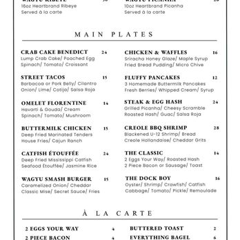 THE DOCK RESTAURANT & BAR - Updated June 2024 - 71 Photos & 60 Reviews ...