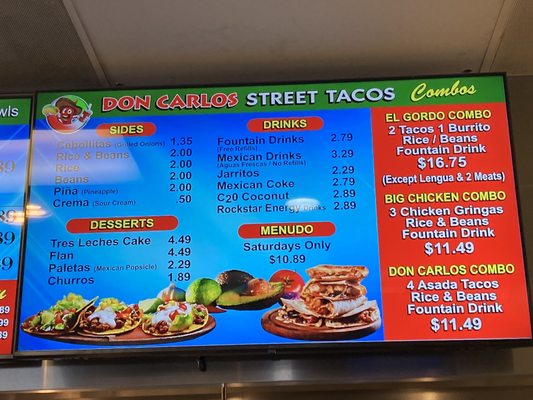 DON CARLOS STREET TACOS - Updated October 2025 - 21 Reviews - 3511 ...