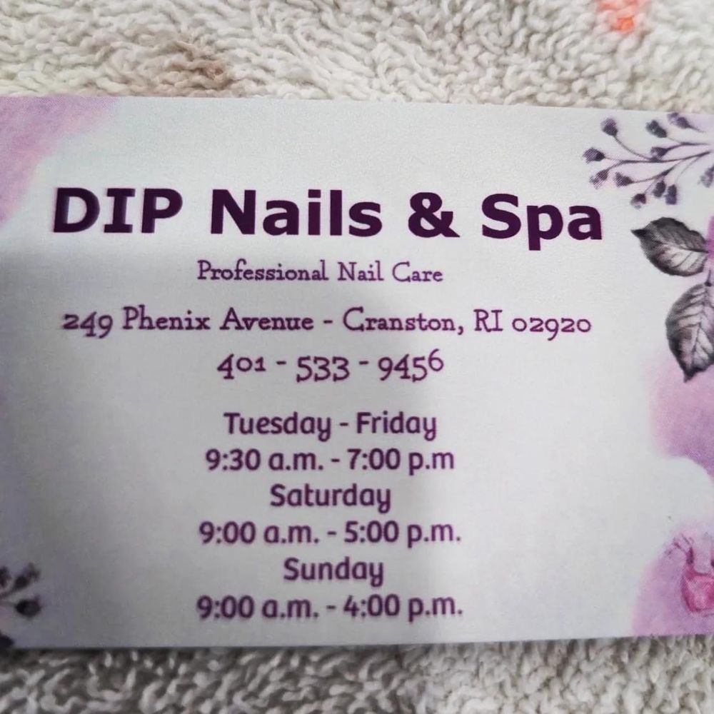 DIP NAILS & SPA - Updated July 2025 - 249 Phenix Ave, Cranston, Rhode ...