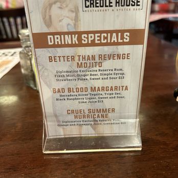 CREOLE HOUSE RESTAURANT & OYSTER BAR - Updated January 2025 - 3581 ...