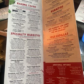 RAGING BURRITO & TACO - Updated March 2025 - 710 Photos & 878 Reviews ...