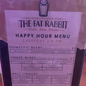 THE FAT RABBIT - Updated December 2024 - 49 Photos & 24 Reviews - 1359 ...