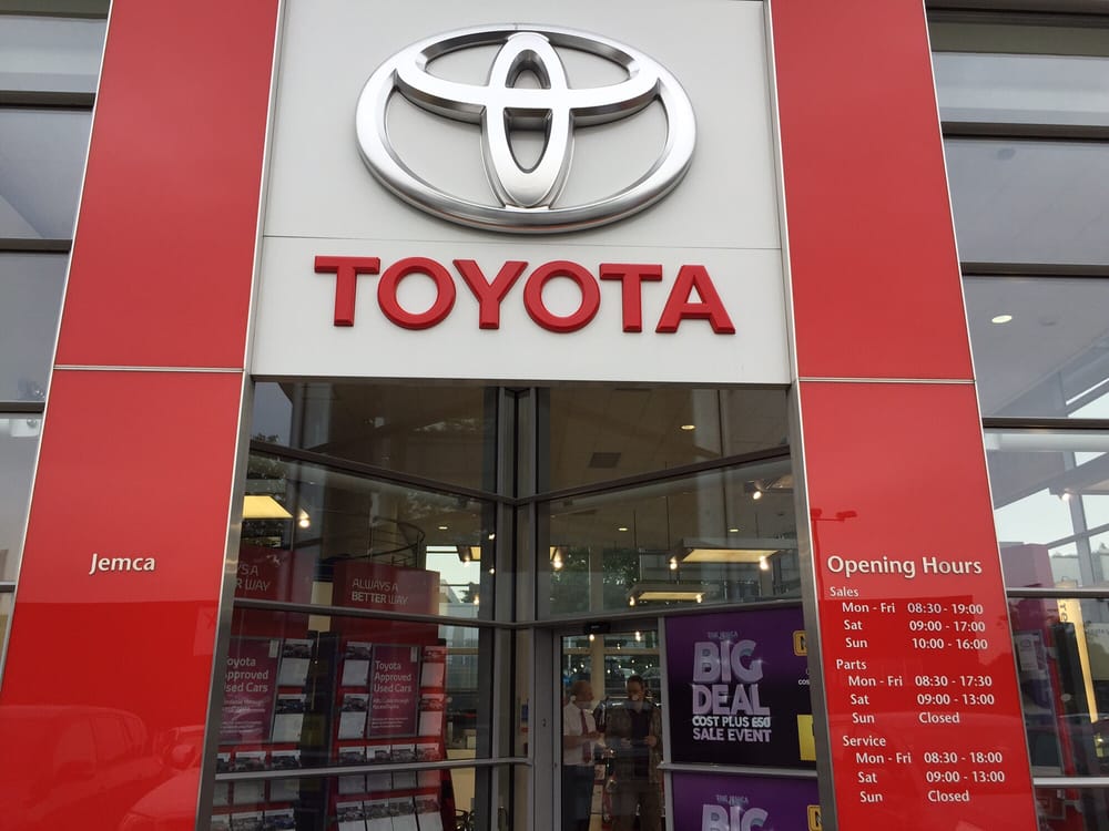 JEMCA TOYOTA - Updated April 2024 - 1-15 Rectory Lane, Sidcup, London ...