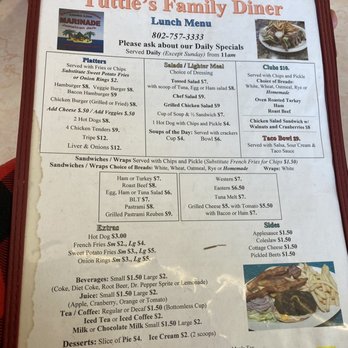 TUTTLES FAMILY DINER - Updated April 2026 - 15 Photos & 26 Reviews - 41 ...