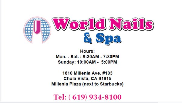 WORLD NAILS & SPA - Updated August 2025 - 454 Photos & 277 Reviews ...