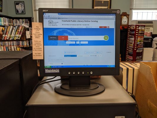 FREEHOLD PUBLIC LIBRARY - Updated June 2026 - 28-1 /2 E Main St ...