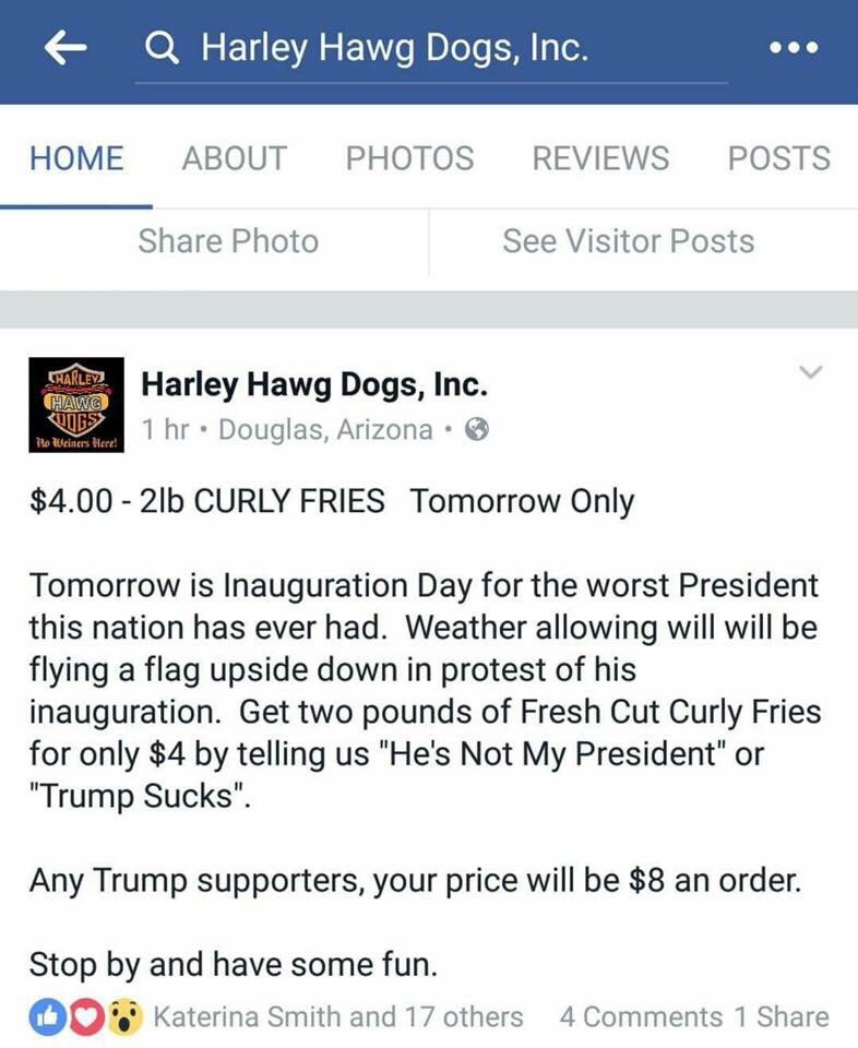 HARLEY HAWG DOGS - 600 East 10th St, Douglas, Arizona - Hot Dogs ...