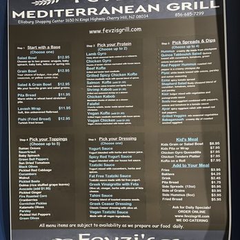 FEVZI MEDITERRANEAN GRILL - Updated April 2025 - 165 Photos & 132 ...
