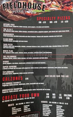 THE FIELDHOUSE PIZZA & PUB - Updated January 2026 - 136 Photos & 122 ...