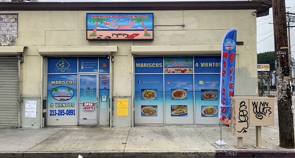 MARISCOS 4 VIENTOS - 1251 E Olympic Blvd, Los Angeles, California ...