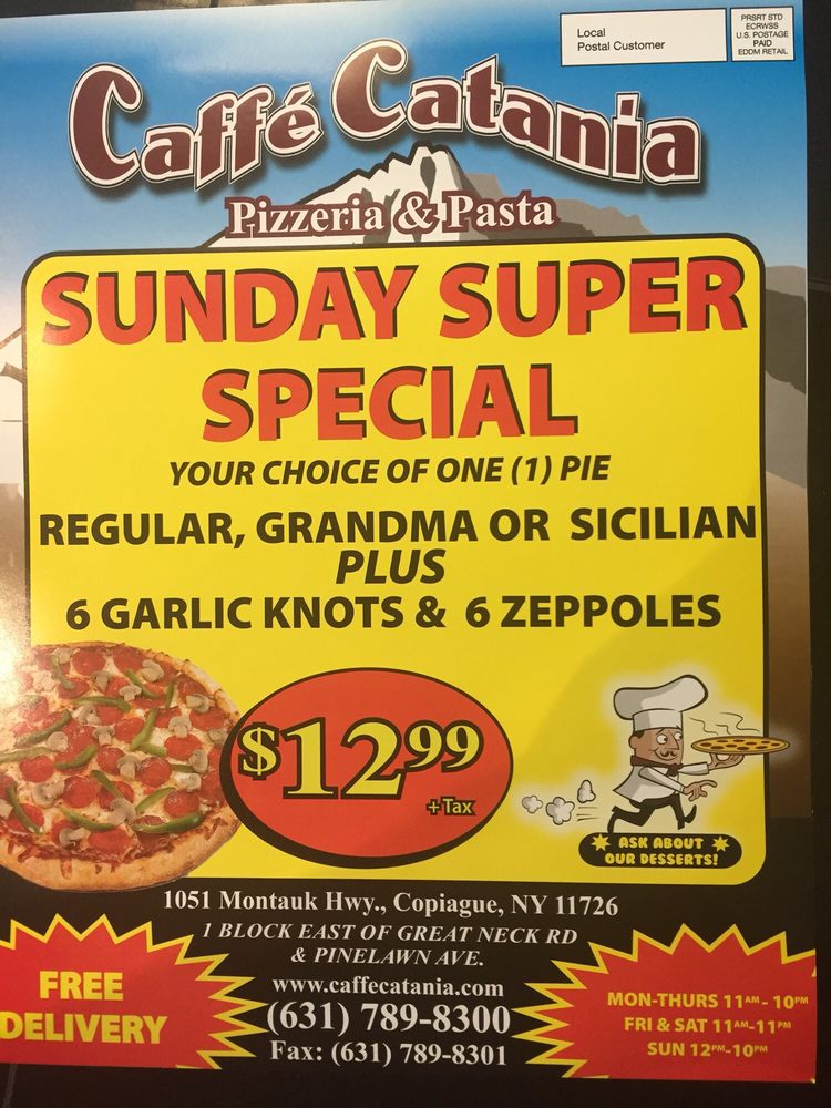 CAFFE CATANIA PIZZERIA & PASTA - Updated October 2025 - 11 Reviews ...