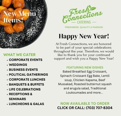 FRESH CONNECTIONS CATERING - Updated July 2025 - 500 W Jubal Early Dr ...