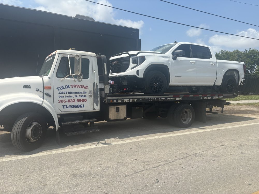 FELIX TOWING - Updated August 2024 - 3300 NW 11th Ct, Miami, Florida ...