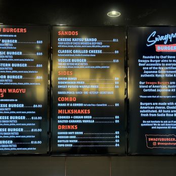 SWAGYU BURGER - Updated October 2025 - 73 Photos & 52 Reviews - 4545 La ...