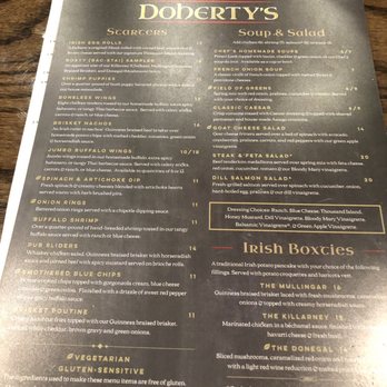 DOHERTY’S IRISH PUB & RESTAURANT - PITTSBORO - Updated January 2026 ...