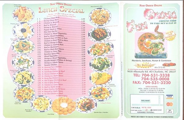 CHINA FUN - Updated July 2024 - 14 Photos & 55 Reviews - 9020 Albemarle ...