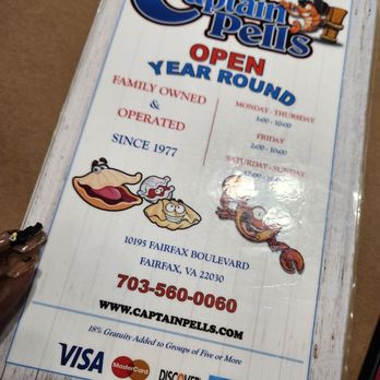 CAPTAIN PELL’S FAIRFAX CRABHOUSE - Updated June 2024 - 473 Photos & 681 ...