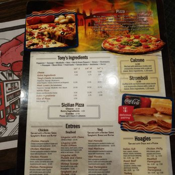 TONY’S ITALIAN RESTAURANT & PIZZA - Updated December 2025 - 27 Photos ...