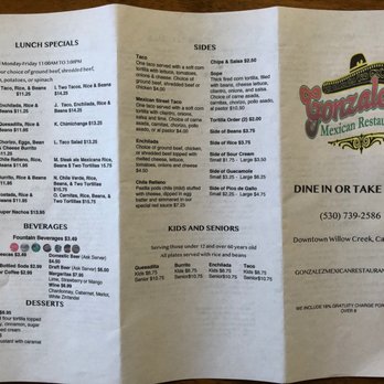GONZALEZ MEXICAN RESTAURANT - Updated June 2025 - 26 Photos & 50 ...