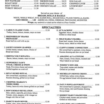 LARRY’S LUNCH BOX DELICATESSEN NORTH - Updated February 2025 - 55 ...