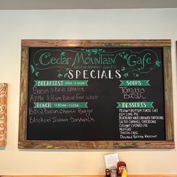CEDAR MOUNTAIN CAFE - Updated December 2025 - 108 Photos & 156 Reviews ...
