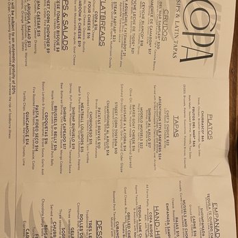 COPA SIPS & LATIN TAPAS - Updated October 2025 - 124 Photos & 51 ...