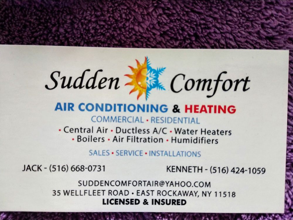 SUDDEN COMFORT AIR CONDITIONING & HEATING - Updated September 2025 - 35 ...