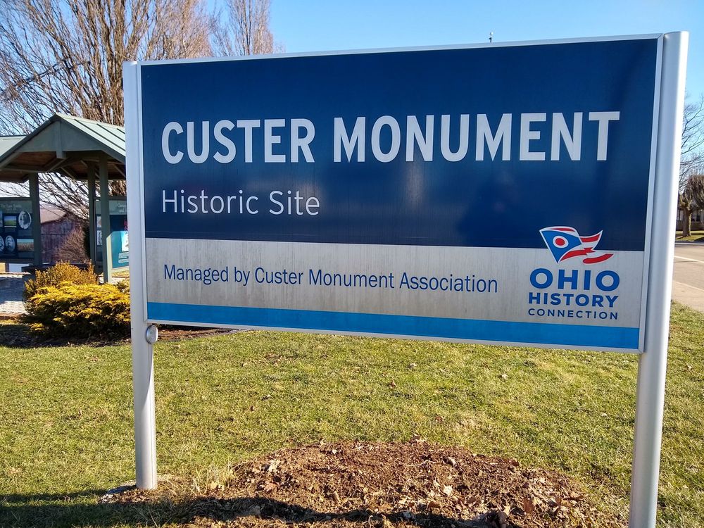 CUSTER MONUMENT - Updated October 2025 - OH-646 & Chrisman Rd, New ...