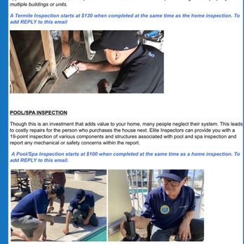 ELITE GROUP INSPECTION PROFESSIONALS - Updated October 2025 - 187 ...