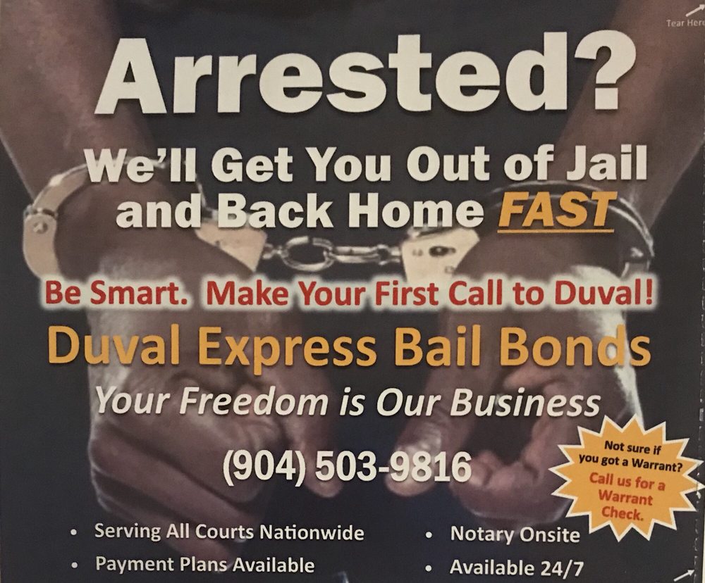 DUVAL EXPRESS BAIL BONDS - Updated November 2024 - 521 N Washington St ...