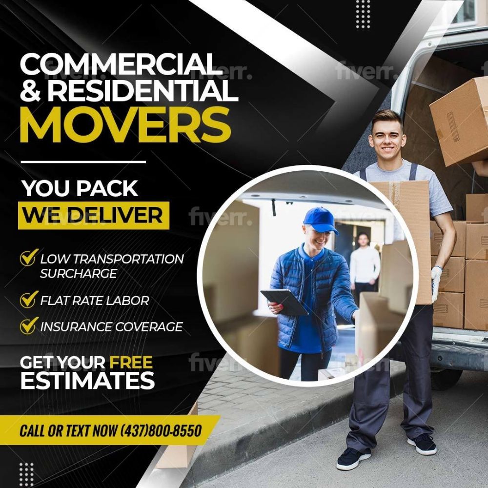 YOU PACK WE DELIVER - Updated November 2024 - Toronto, Ontario ...