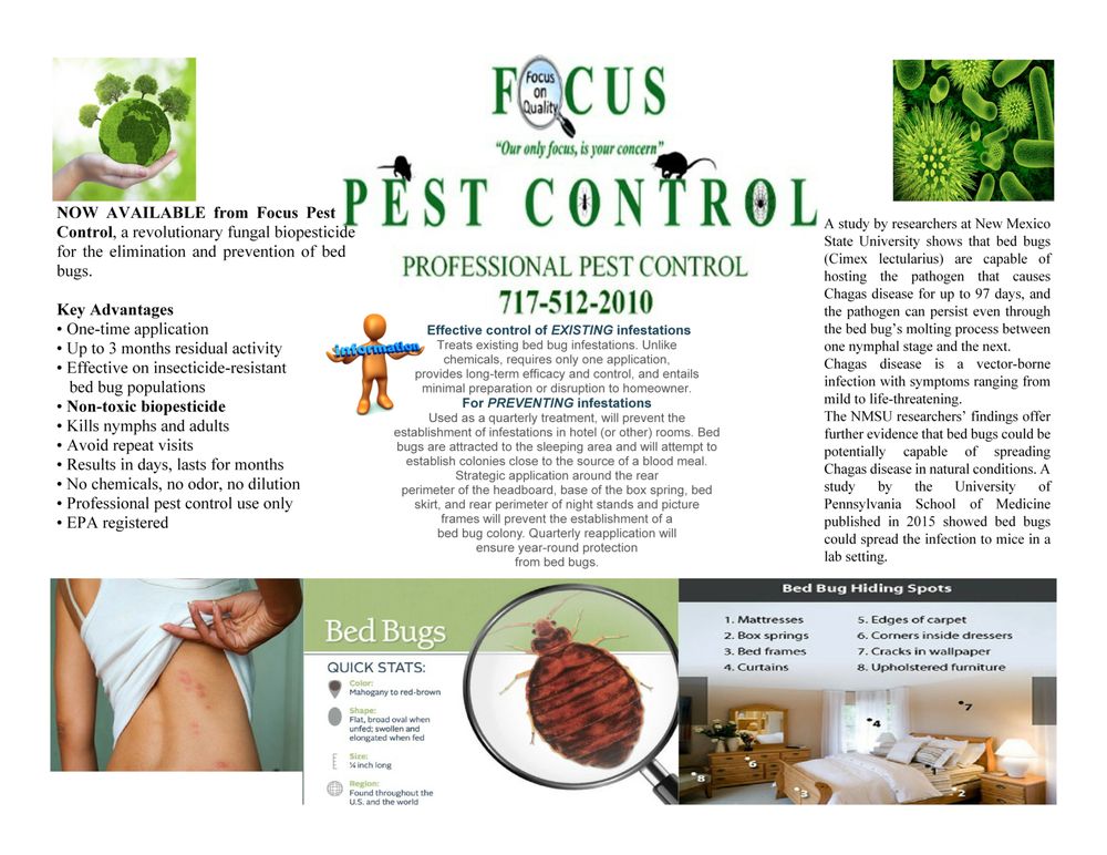 FOCUS PEST CONTROL - Updated December 2025 - Dillsburg, Pennsylvania ...