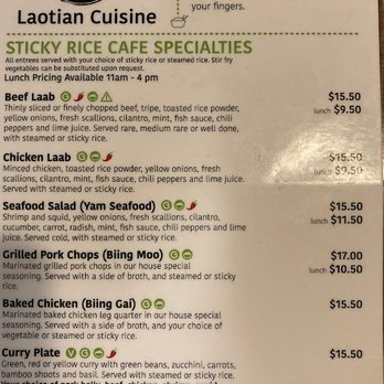 STICKY RICE CAFE - 593 Photos & 657 Reviews - 120 Jack Dance St ...