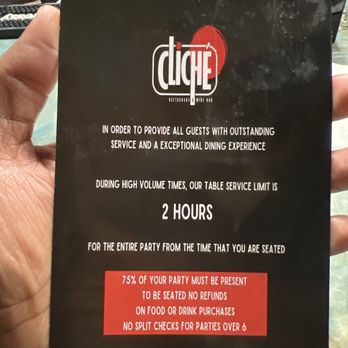 CLICHÉ RESTAURANT & BAR - Updated October 2025 - 45 Photos & 14 Reviews - 1650 Virginia Ave ...