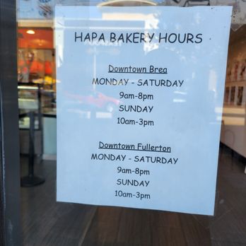 HAPA BAKERY - Updated August 2024 - 534 Photos & 302 Reviews - 260 W ...