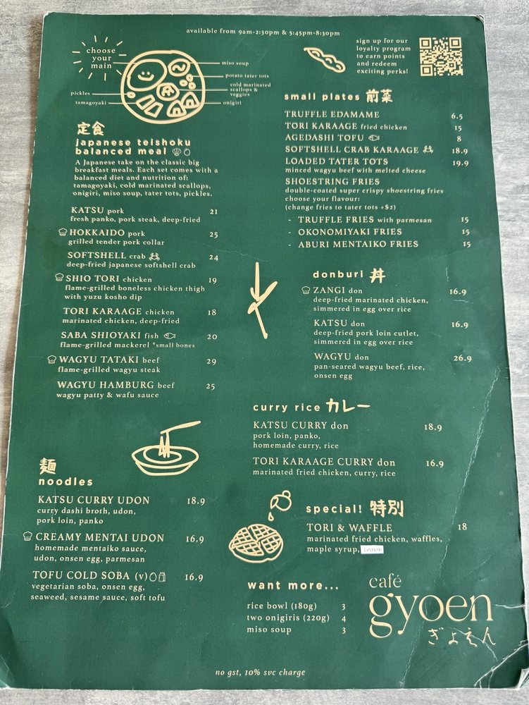 CAFE GYOEN - Updated July 2024 - 55 Serangoon Garden Way, Singapore ...