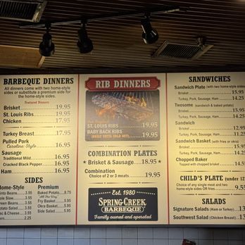 SPRING CREEK BARBEQUE - Updated December 2025 - 75 Photos & 177 Reviews ...