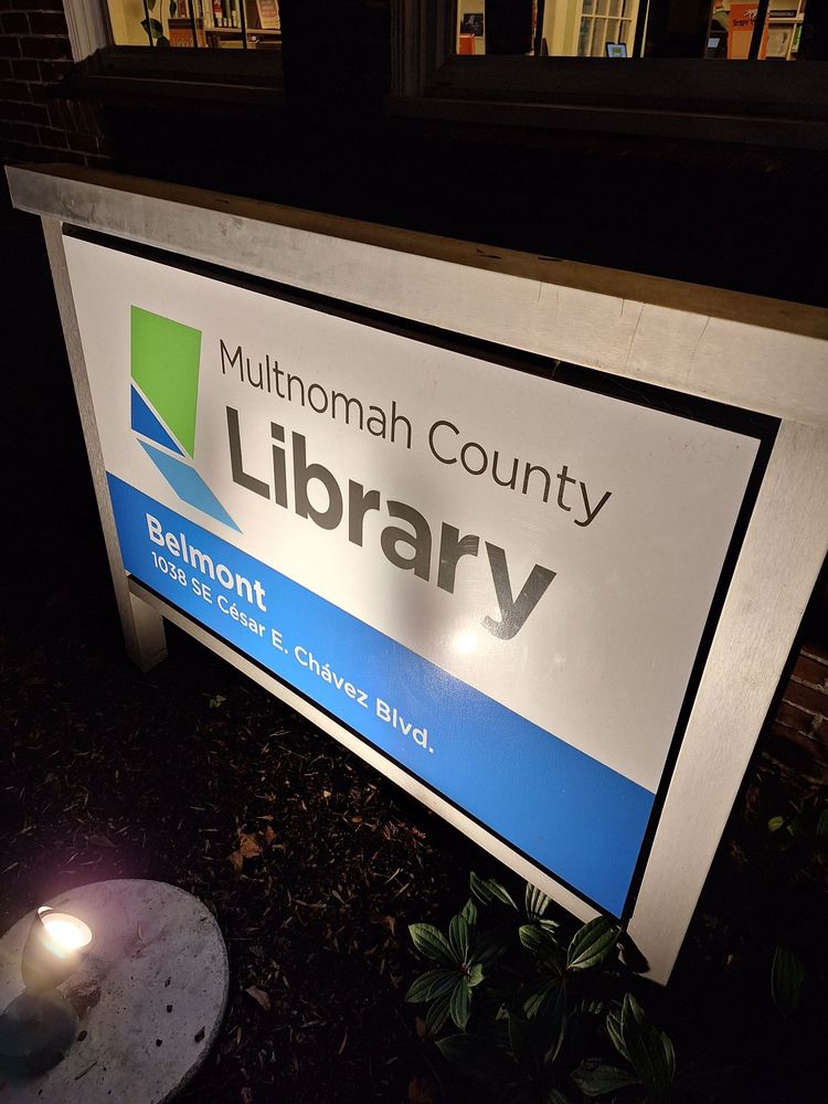 MULTNOMAH COUNTY LIBRARY - BELMONT - TEMP. CLOSED - Updated December ...