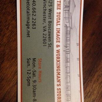 THE TOTAL IMAGE & WORKINGMAN’S STORE - Updated December 2025 - 13 ...