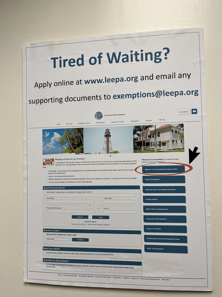 LEE COUNTY TAX COLLECTOR’S OFFICE - Updated January 2026 - 29 Reviews ...