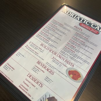 ADRIATIC CAFE ITALIAN GRILL - Updated December 2025 - 48 Photos & 41 ...