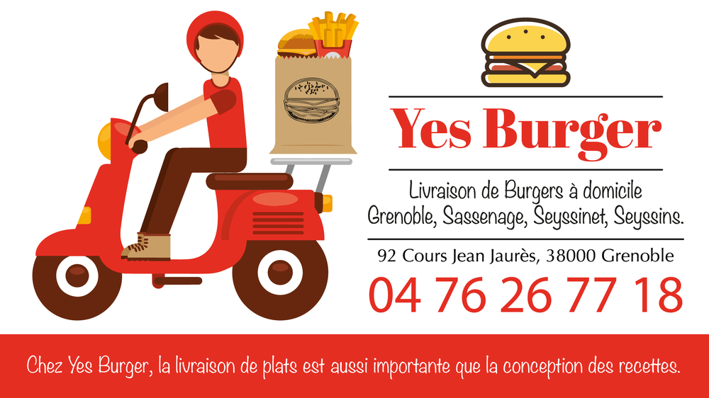 YES BURGER - Updated May 2024 - 92 cours Jean Jaurès, Grenoble, France ...