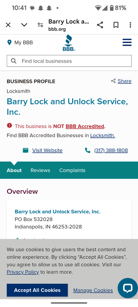 BARRY LOCK & UNLOCK SERVICE - Updated December 2025 - 6180 Michigan Rd ...