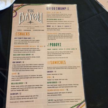 THE BAYOU KITCHEN & LOUNGE - Updated June 2024 - 276 Photos & 129 ...